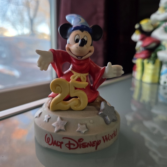 Disney | Other | Disney World Mickey Mouse Sorcerer 25th Anniversary ...